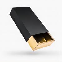 China Luxury Custom Printed Logo Cardboard Paper Rigid Pull out Sleeve Sliding Rigid Drawer Gift Box Packaging with Sponge Insert for sale