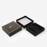 China Custom Logo Die Cut Paper Gift Boxes High Density EPE Foam Insert Shockproof Trays Drawer Slide Embossed Sponge Cardboard for sale