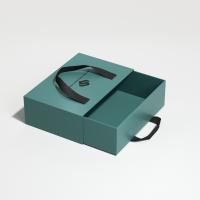 China Luxury Jewelry Drawer Box Custom Logo Aseptic Recycled Sponge Lining for Necklace False Eyelashes Tea Box Packaging for sale