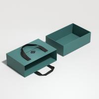 China Luxury Jewelry Drawer Box Custom Logo Aseptic Recycled Sponge Lining for Necklace False Eyelashes Tea Box Packaging for sale
