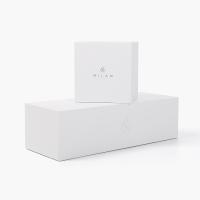 China Custom Luxury Candle Box Packaging with Rigid Lid White Matte Empty Cup and Sponge Liner Aromatherapy Gift Box for sale