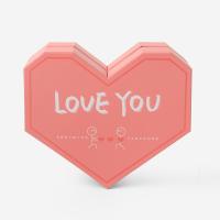 China Custom Recyclable Biodegradable Luxury Gift Paper Box Cardboard Bridesmaid Heart Shaped Pink Flower Sponge Personalized Logo for sale