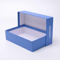 China High Quality Small Lid and Base Gift Box Blue Packaging Paper Top and Bottom Paperboard Box With Customized Logo for sale