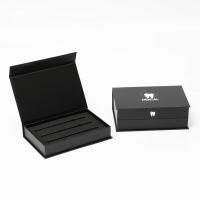 China Custom Black/Yellow Logo Luxury Recyclable Folding Magnet Gift Box Skincare Hard Cardboard Packaging Sponge Recycled Materials for sale