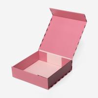 China Large Luxury Recyclable Leather Cosmetic Gift Box Book Style Folding Gold Foil Logo Closure Magnetic with Embossed Design for sale