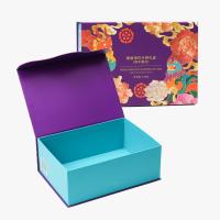 China Recyclable Rigid Cardboard Custom Logo Gift Box Black Hard Magnetic Sponge Liner Collapsible Cosmetic Packaging Colorful Boxes for sale