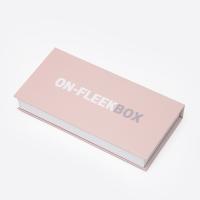 China Custom Eyelash Box Matte Pink Printed Logo Shaped Paper Rigid Packaging Magnetic Closure Book Gift Boxes for False Eyelashes for sale