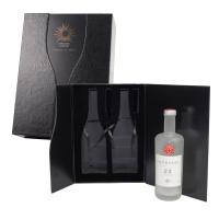 China Customizable Recyclable Rigid Paper Box for Wine & Spirits Whisky Red Wine & Vodka Gift Box with Embossed Finish Sponge Lining for sale