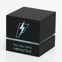China Recyclable Electronics Accessories Gift Paper Box with Custom Logo Top Bottom Lid Base Heaven Earth Cover Embossed Printing for sale