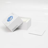China Recyclable Electronics Accessories Gift Paper Box with Custom Logo Top Bottom Lid Base Heaven Earth Cover Embossed Printing for sale