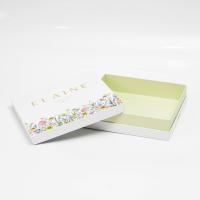 China Recyclable Electronics Accessories Gift Paper Box with Custom Logo Top Bottom Lid Base Heaven Earth Cover Embossed Printing for sale