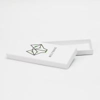 China Recyclable Electronics Accessories Gift Paper Box with Custom Logo Top Bottom Lid Base Heaven Earth Cover Embossed Printing for sale