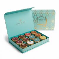 China Custom Luxury Magnetic Empty Rigid Packaging Boxes for Muslim Eid Mubarak for Truffle Chocolate Baklava Dates Featuring Sponge for sale