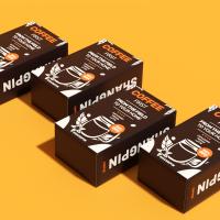 China Wholesale Price Book Shaped Foldable Paper Box Coffee Bag Packaging for Instant Coffee for sale