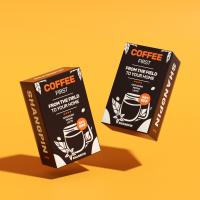 China Wholesale Price Book Shaped Foldable Paper Box Coffee Bag Packaging for Instant Coffee for sale