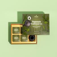 China Customized Design LOGO Premium Empty Green Tea Packaging Box Set New Universal Longjing Maojian Biluochun Gift Boxes for sale