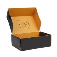 China Custom Recyclable Luxury Folding Mailing Corrugated Paper Boxes for Shipping Dress Underwear Shirt Apparel Recycled Materials for sale