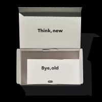 China Eco Corrugated Cardboard Flat Boxes Tear Strip Zipper Box With Logo Packaging Shipping Mailer Kraft Box for Clothing Recyclable for sale