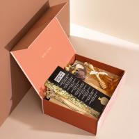 China Luxury Magnetic Silk Corrugated Paper Rigid Boxes Women's Luxury Underwear & Swim Set Bra Paper Gift Box for Socks Packaging for sale