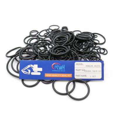 China Excavator Hydraulic Repair Seal Kit Control Valve Seal Kit for Doosan DX225 for sale