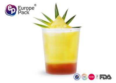 China 6.3g 5ml 2OZ Plastic Disposable Shot Glasses For Desserts Plastic Containers for sale