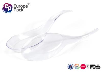 China 3G Plastic Ice Cream Spoons Food Grade Ps Materail Mini Plastic Scoops for sale