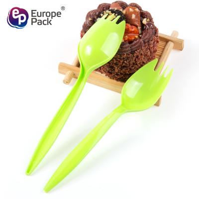China EPK new products food grade raw material disposable plastic spork for sale