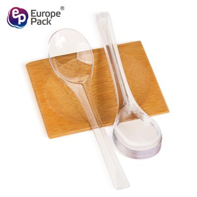 China EPK new design disposable ps ice cream spoon with safety material for sale