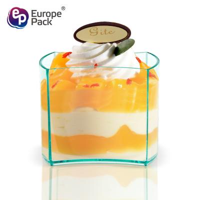 China New arrival product saucers and Christmas disposable plastic cups for ice cream for sale
