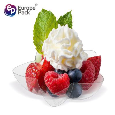 China Eco-friendly material mini desserts food packing candy tray with star shape for sale