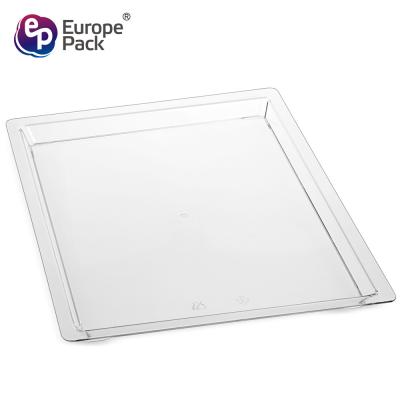 China New products transparent eco-friendly great plastic tray for food for sale