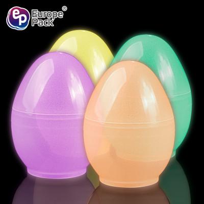 China Wholesale BPA free creative Luminous design egg shape eco-friendly ice cream cup for sale