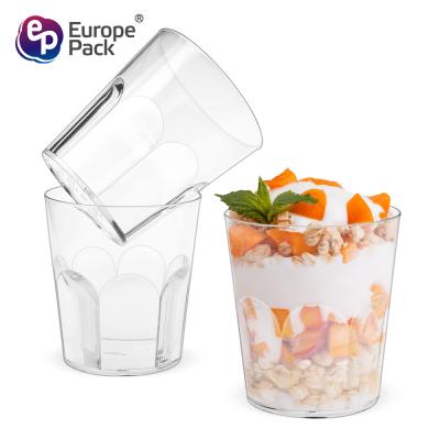 China Clear Plastic tumbler Drinkware reusable 11OZ plastic wine cup for sale