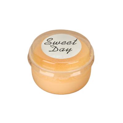China Wholesale Amazon Top Seller Food Grade PP Baking round Mousse Cake Dessert Cup with Lid Plastic Clear Pudding Cups for sale