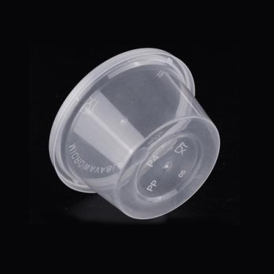 China Leakproof, BPA Free 4oz Souffle Cups And Lids Stackable Sauce Cup for Salad Dressing Sauces Or Jello Shots for sale