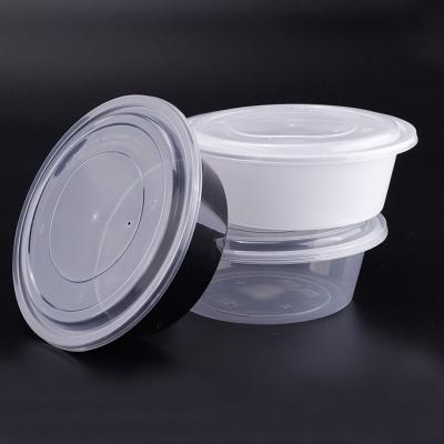China 100% Eco-friendly disposable microwave transparent 1000ml PP plastic food box for sale