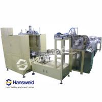 China Fully Automatic PET PVC Jar Making Machine Plastic Cylinder Tube Making And Curling Machine for sale