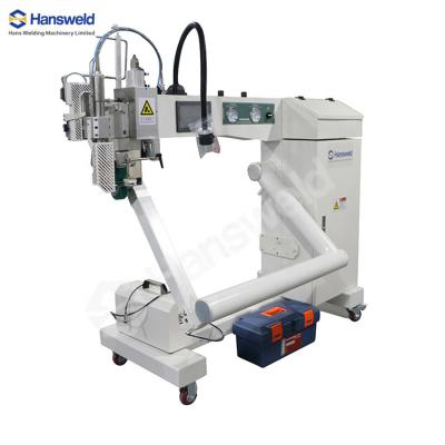 China Multifunctional Hot air Hot Wedge Welding Machine High Frequency Raincoat Welding Machine For PVC Fabric for sale