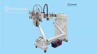 China Rubber Hot Air Welding Machine 50 Mm 220V Extreme Curved Seam Sealer For Pvc 3d Inflatable for sale