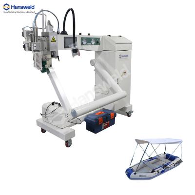 China Rubber Hot Air Welding Machine 50 Mm 220V Extreme Curved Seam Sealer For Pvc 3d Inflatable for sale