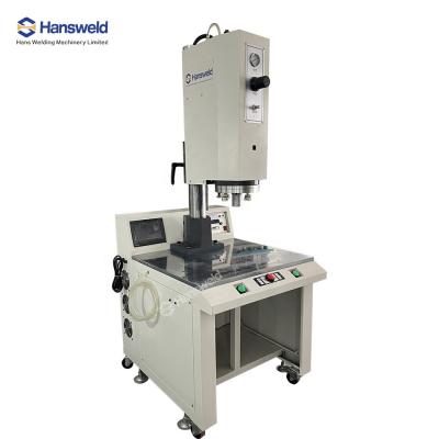 China 0.7 MPa 4200W Automatic Spot Ultrasonic Plastic Welding Machine  For Cross Flow Fan Stacking for sale