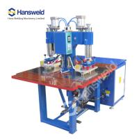 China Dual Head Leather Logo Embossing Machine foot Pedal High Frequency for sale