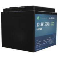 China Hertz 1250 LiFePO4 Solar Battery 12.8V 50Ah 640Wh Deep Cycle IP65 For Series / Parallel Connection for sale