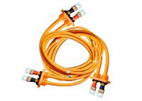 China Waterproof Voltage Wire Harness Copper Nose Terminal RoHS Certified Inverter Charger Hjt Pv Module for sale