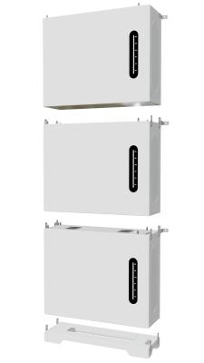 China 15.36kWh Home Energy Storage Battery System with 3pcs 5.12kWh Modules for sale