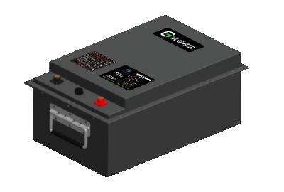 China 64V100AH Light-Weighted Power Battery 2880Wh For Golf Cart Lifepo4 Battery With BMS for sale