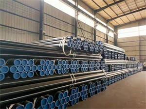China ASTM A106 Seamless Steel Tube Gr.B SCH40 Hot Rolled Carbon Pipe for sale