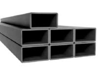 China 304 316 SS Square Tube Q235 Q345B Carbon Steel Rectangular Pipe for sale