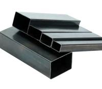 China 304 316 SS Square Tube Q235 Q345B Carbon Steel Rectangular Pipe for sale