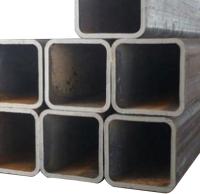 China 304 316 SS Square Tube Q235 Q345B Carbon Steel Rectangular Pipe for sale